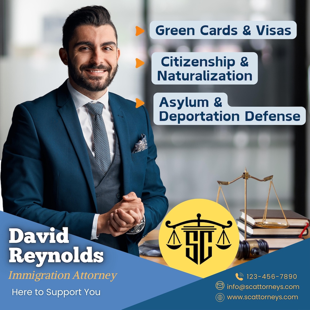 Immigration Attorney Video Template – Editable Canva Digital Business ...