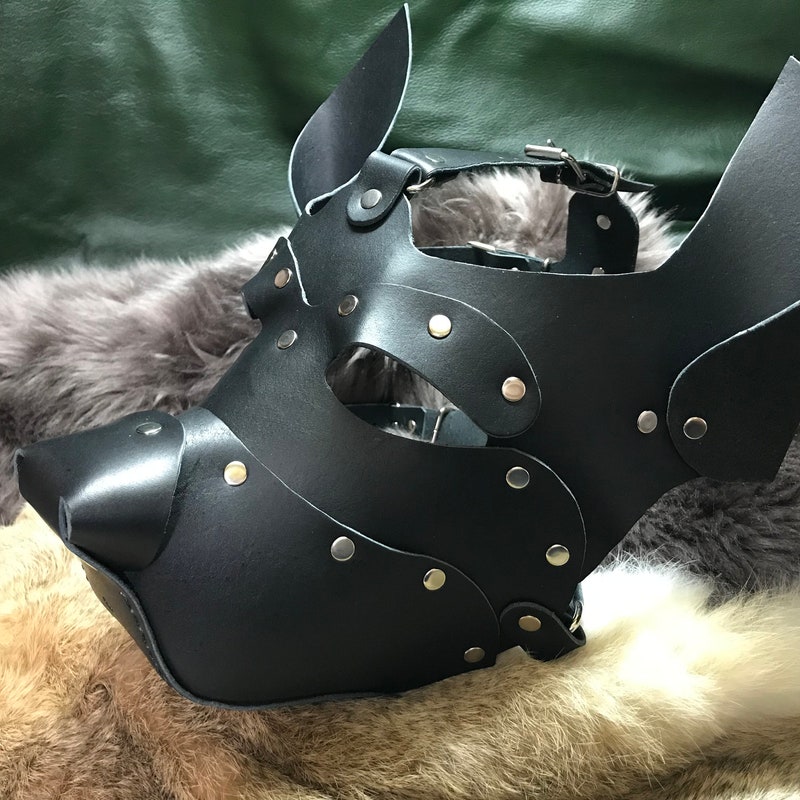 Puppy Play Mask - Etsy