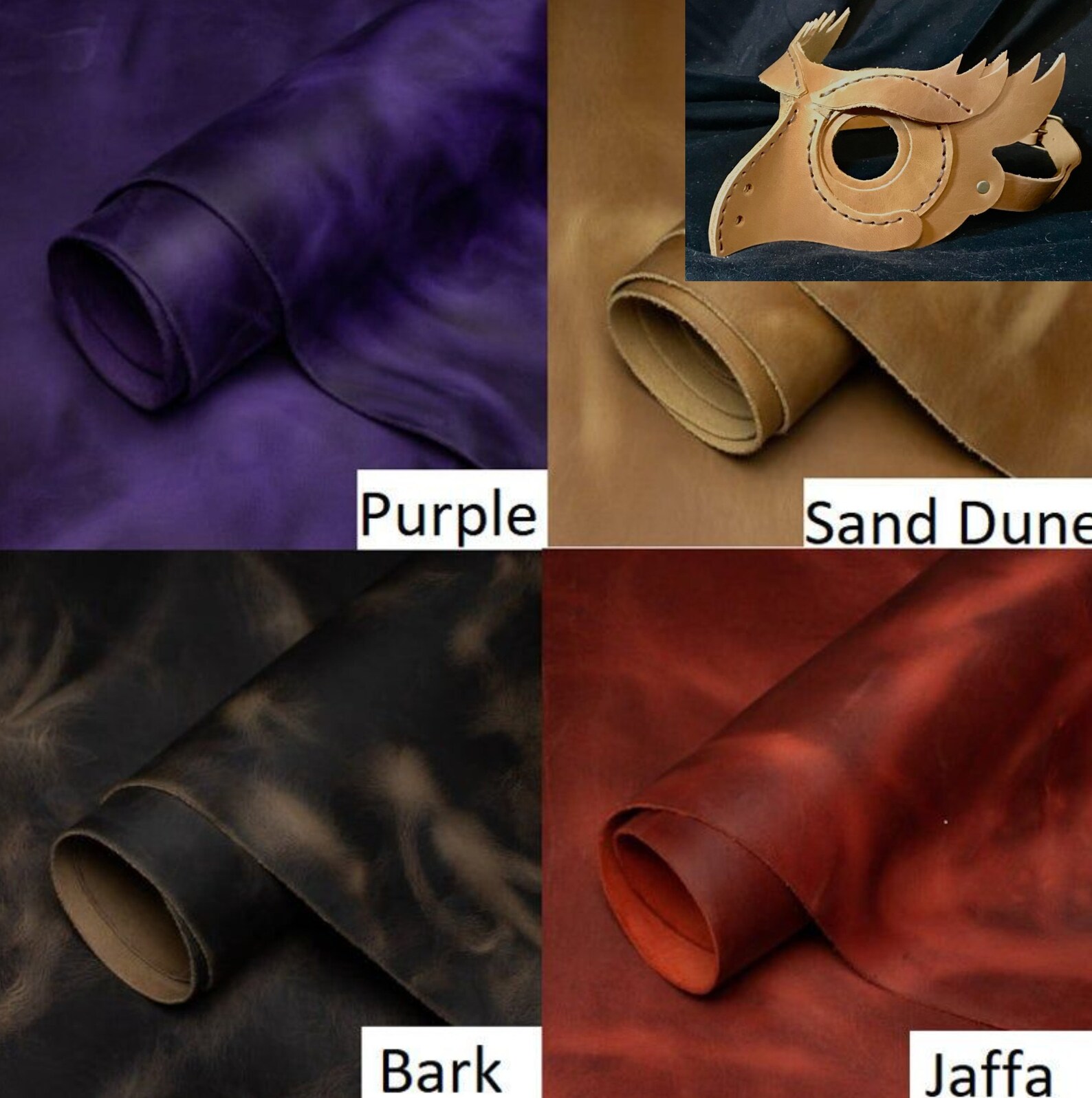 Steampunk Hand Stitched Genuine Leather Crow Eagle or Owl - Etsy