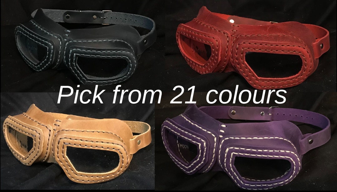 Genuine Leather Steampunk Handmade Hand Stitched Country Cow Leather ...