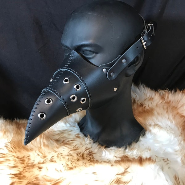 Plague Doctor Half Mask - Etsy