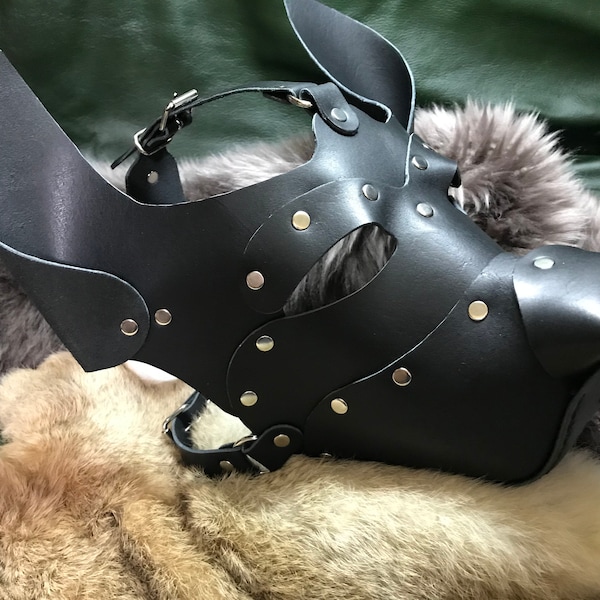 Puppy Muzzle Mask - Etsy