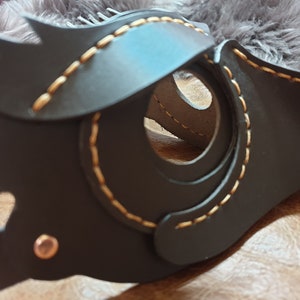 Steampunk Handmade Hand Stitched Genuine Leather Owl Bird Eye Mask - Etsy