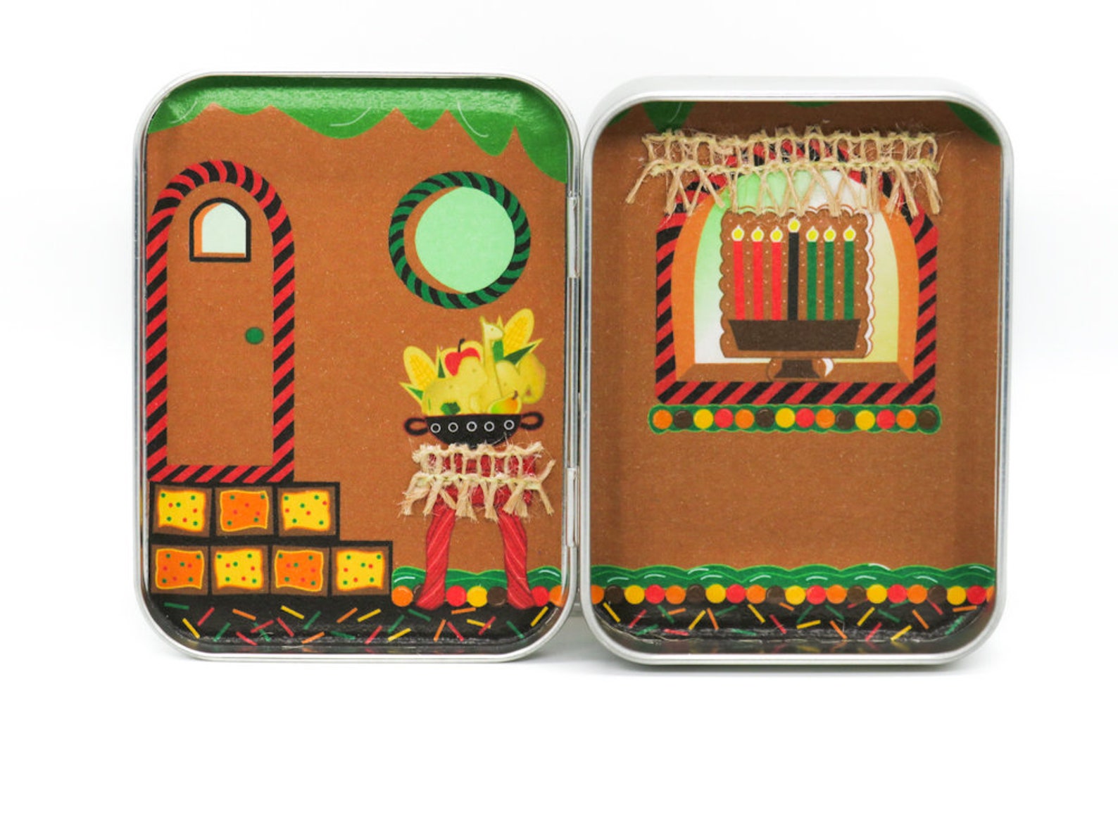 Kwanzaa Gingerbread House - Etsy