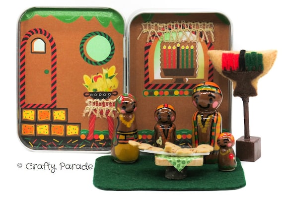 Kwanzaa Gingerbread House | Etsy