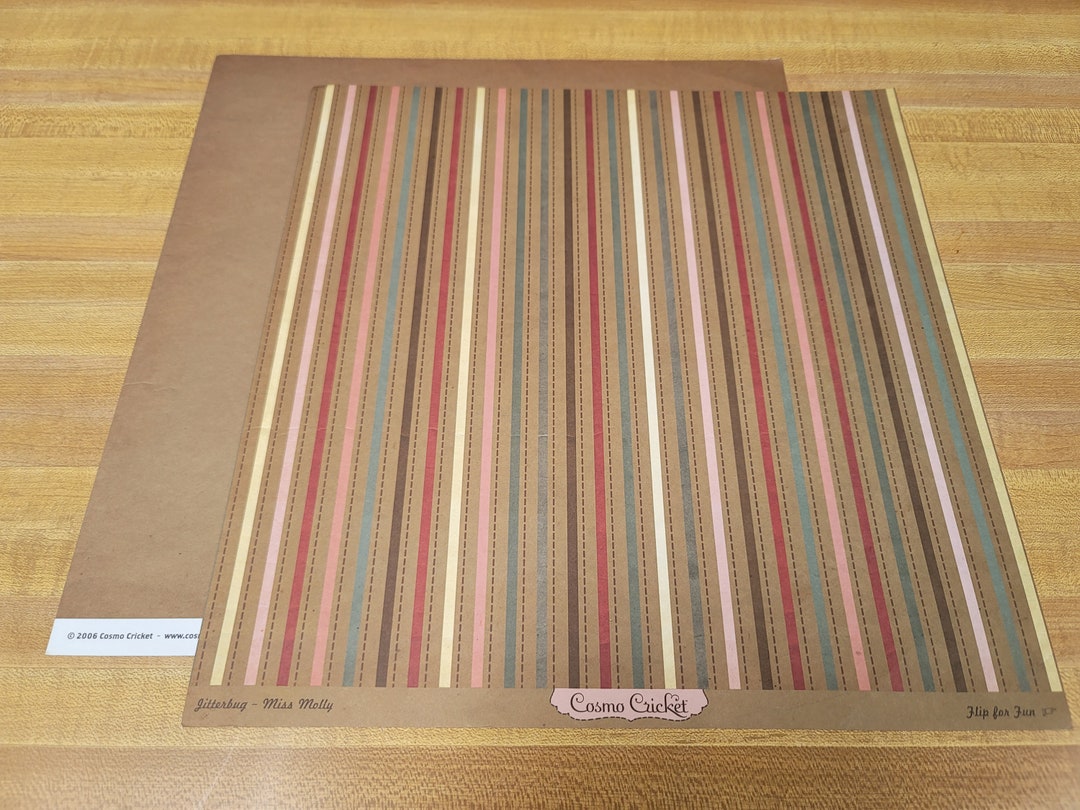 Cosmo Cricket 12 X 12 Jitterbug Paper Collection Miss Molly - Etsy