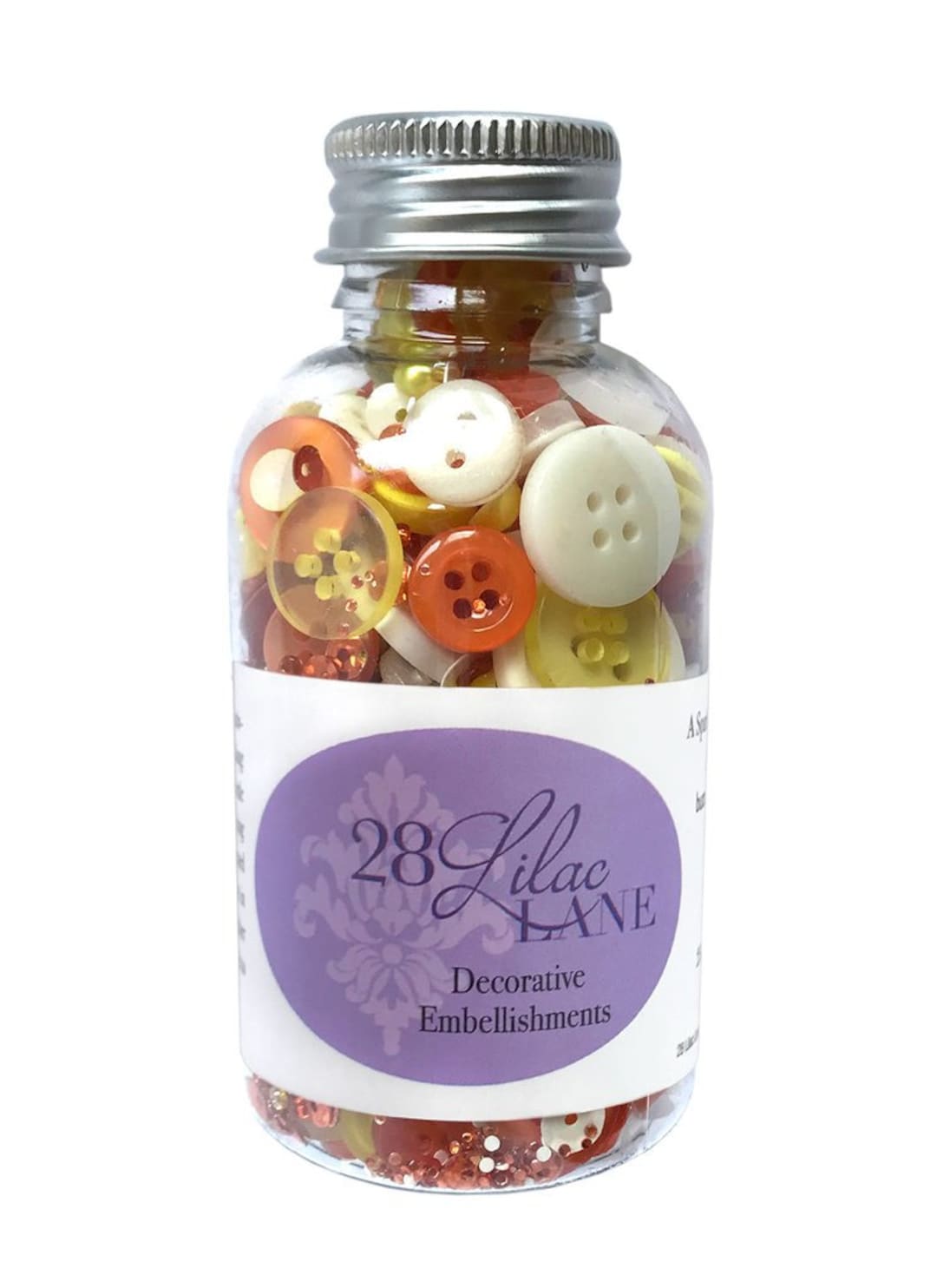 Buttons Galore 3oz Bottle Candy Corn Button Embellishment - Etsy