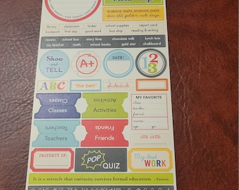 Report Card Stickers | Etsy