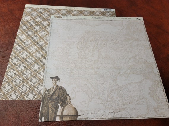 Authentique Paper 12 x 12 Accolade Paper Two | Etsy