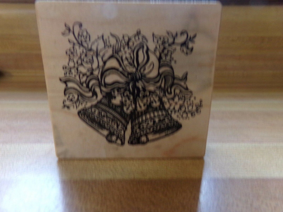 Personal Stamp Exchange / PSX Christmas Bells Rubber Stamp - Etsy