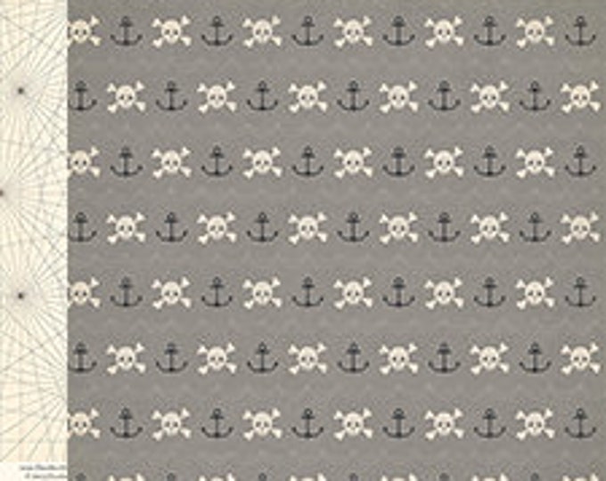 October Afternoon 12 X 12 Treasure Map Paper Collection Skull Rock - Etsy