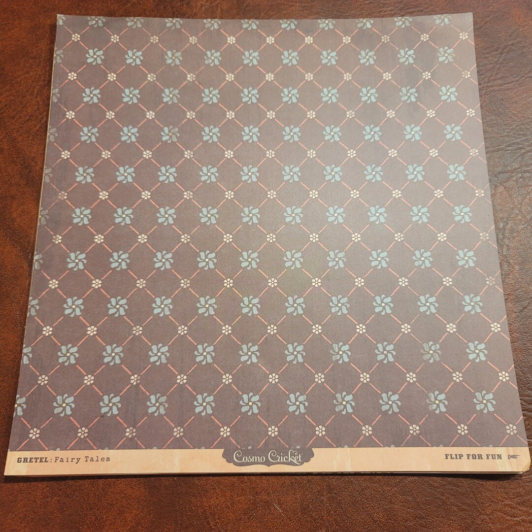 Cosmo Cricket 12x12 Gretel Paper Collection Fairy Tales - Etsy