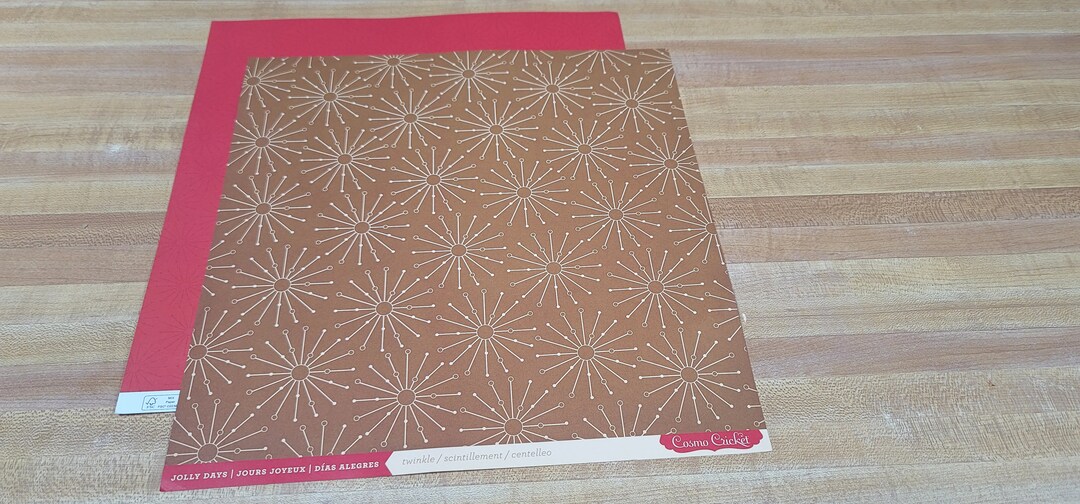 Cosmo Cricket 12 X 12 Jolly Days Paper Collection Twinkle - Etsy