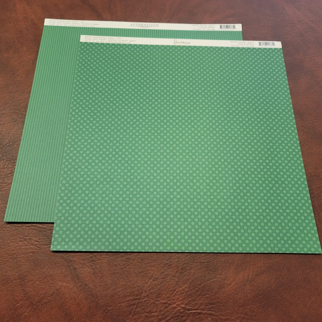 Authentique Paper 12 X 12 Spectrum Paper / Cardstock Collection Kelly ...