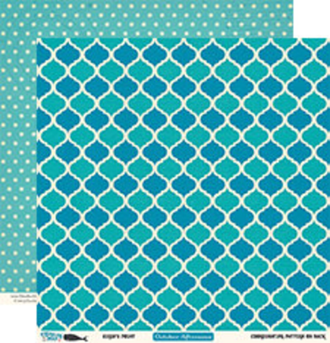 October Afternoon 12 X 12 Treasure Map Paper Collection Siren's Point ...