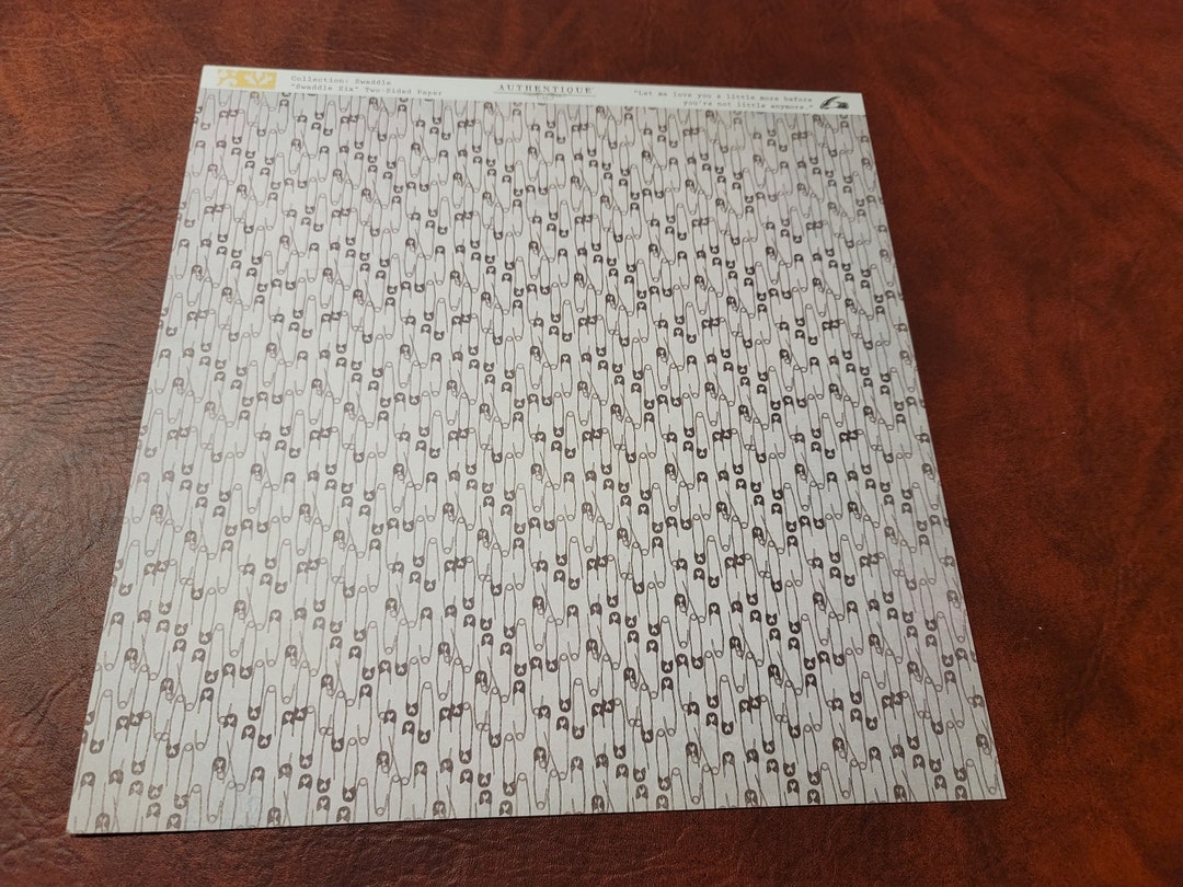 Authentique Paper 12 X 12 Swaddle Paper Six - Etsy