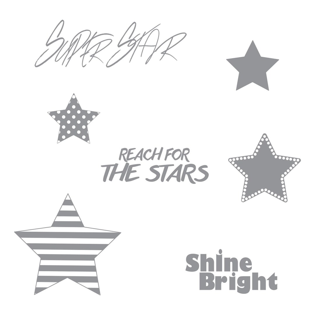 Fun Stampers Star Bright Stamp Set - Etsy