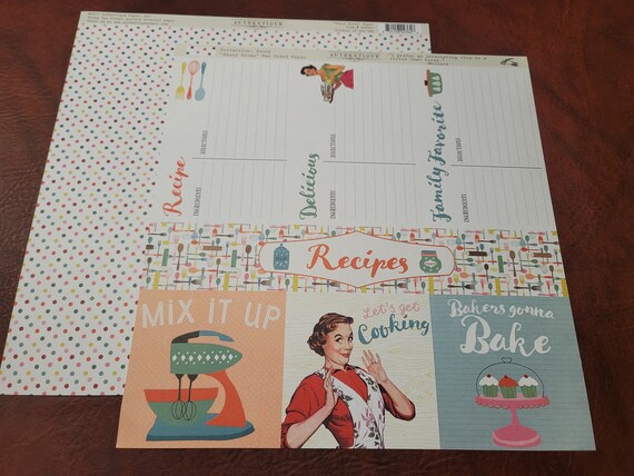 Authentique Paper 12 X 12 Saucy Paper Collection Saucy 7 - Etsy