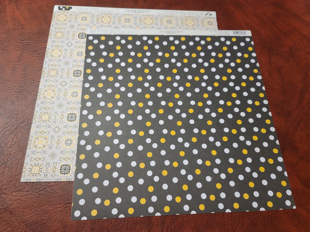 Authentique Paper Poised Paper Collection Poised Three - Etsy