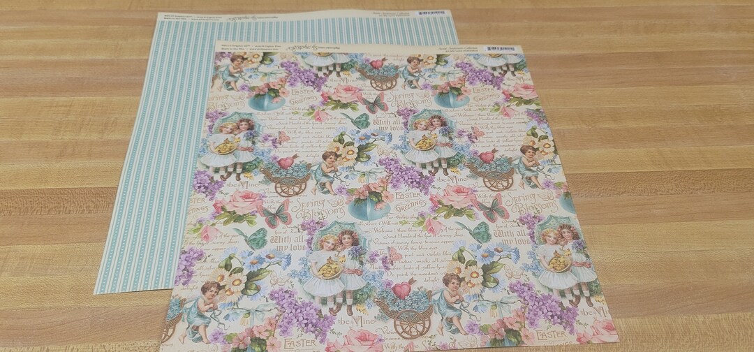 Graphic 45 12 X 12 Sweet Sentiments Paper Collection All My Love - Etsy