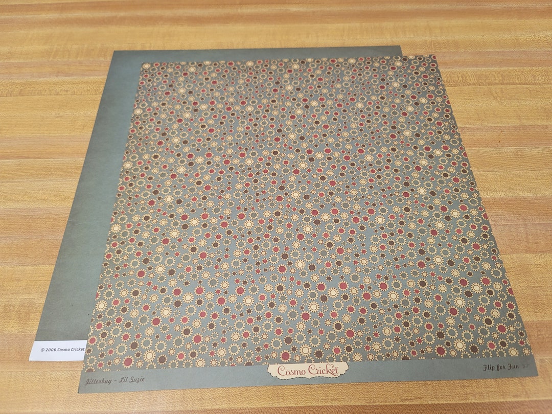 Cosmo Cricket 12 X 12 Jitterbug Paper Collection Lil Suzie - Etsy