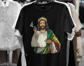 Jesus Smoking Shirt - Etsy