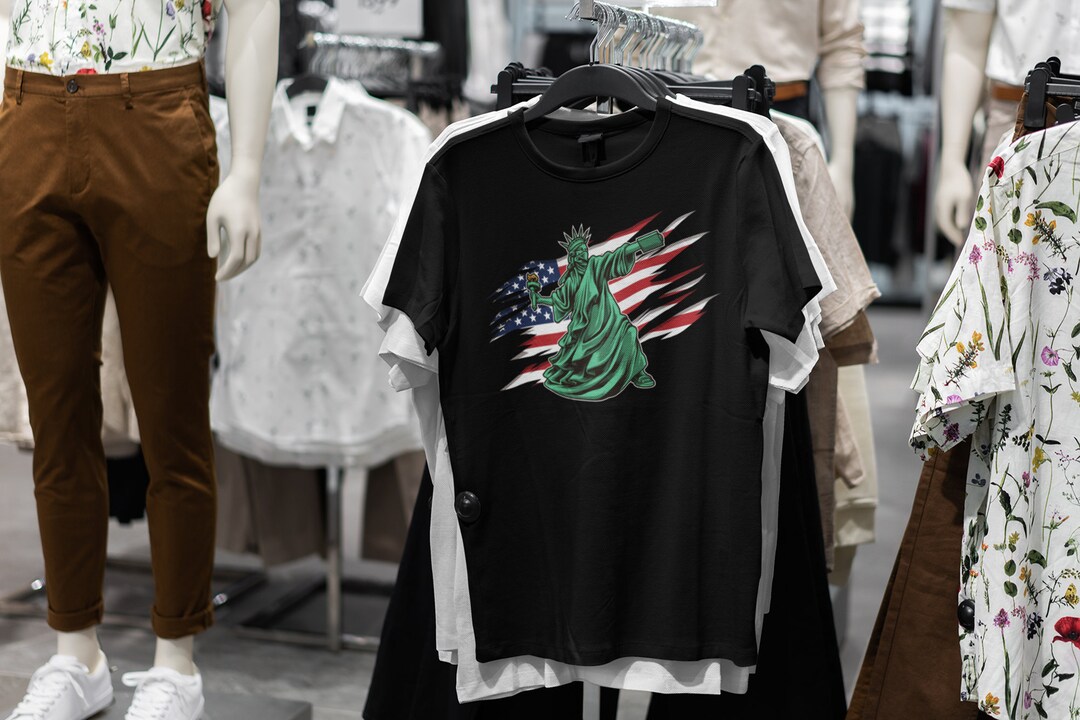 Camiseta unisex Lady Liberty Riot Anti Gobierno - Etsy España