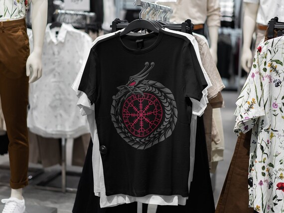 Viking Jormungandr Symbol Helm of Awe - Etsy