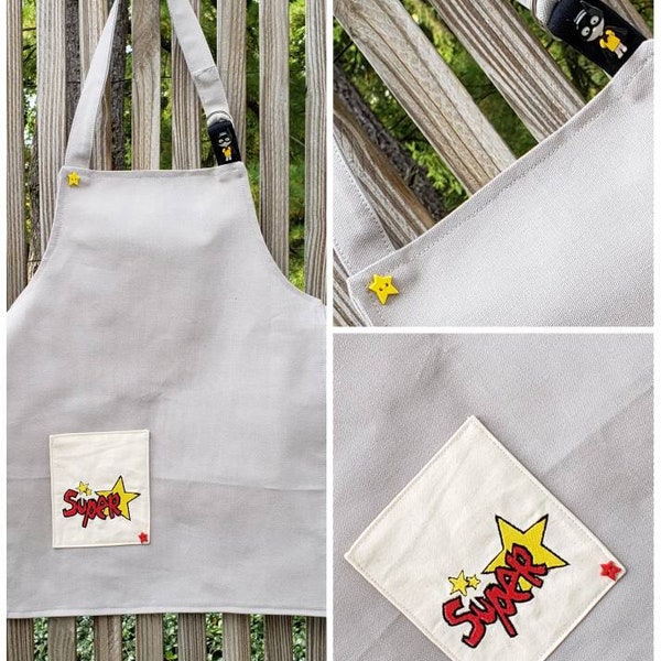 Superhero Apron - Etsy