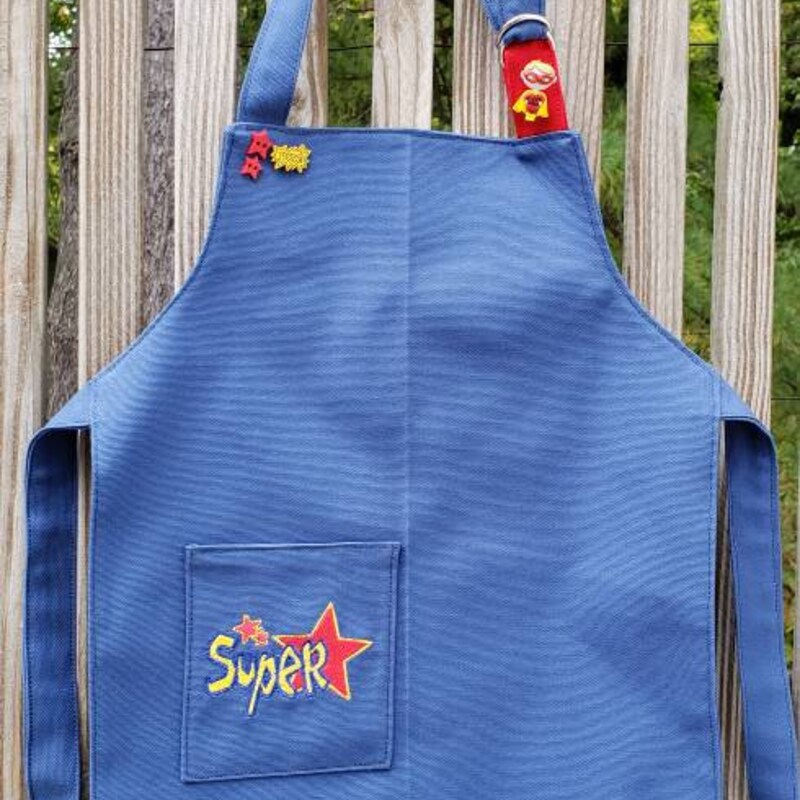 Super Hero Apron - Etsy