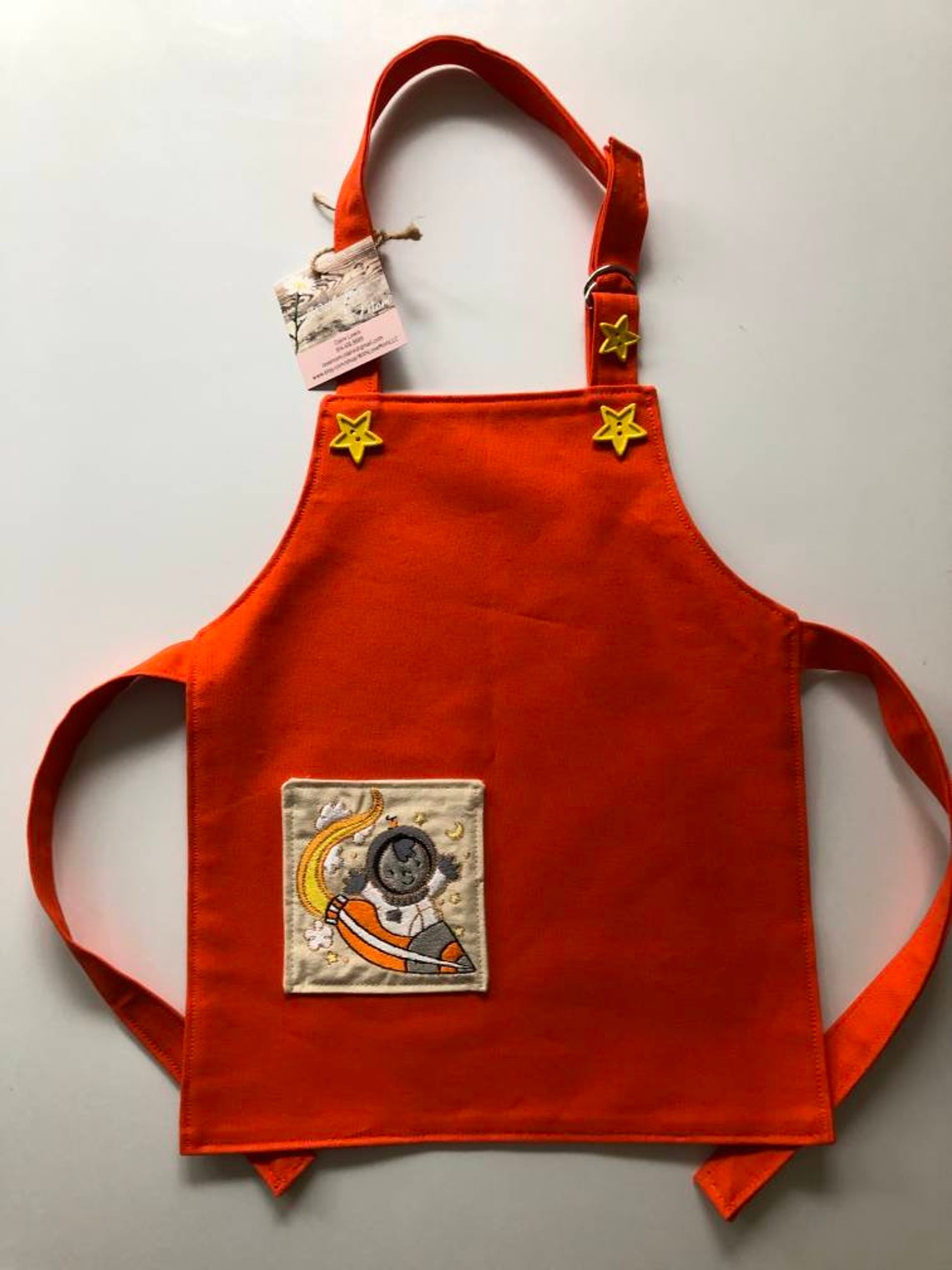 Kids Rocket Apron Art Cooking Crafts Little Helper Size - Etsy