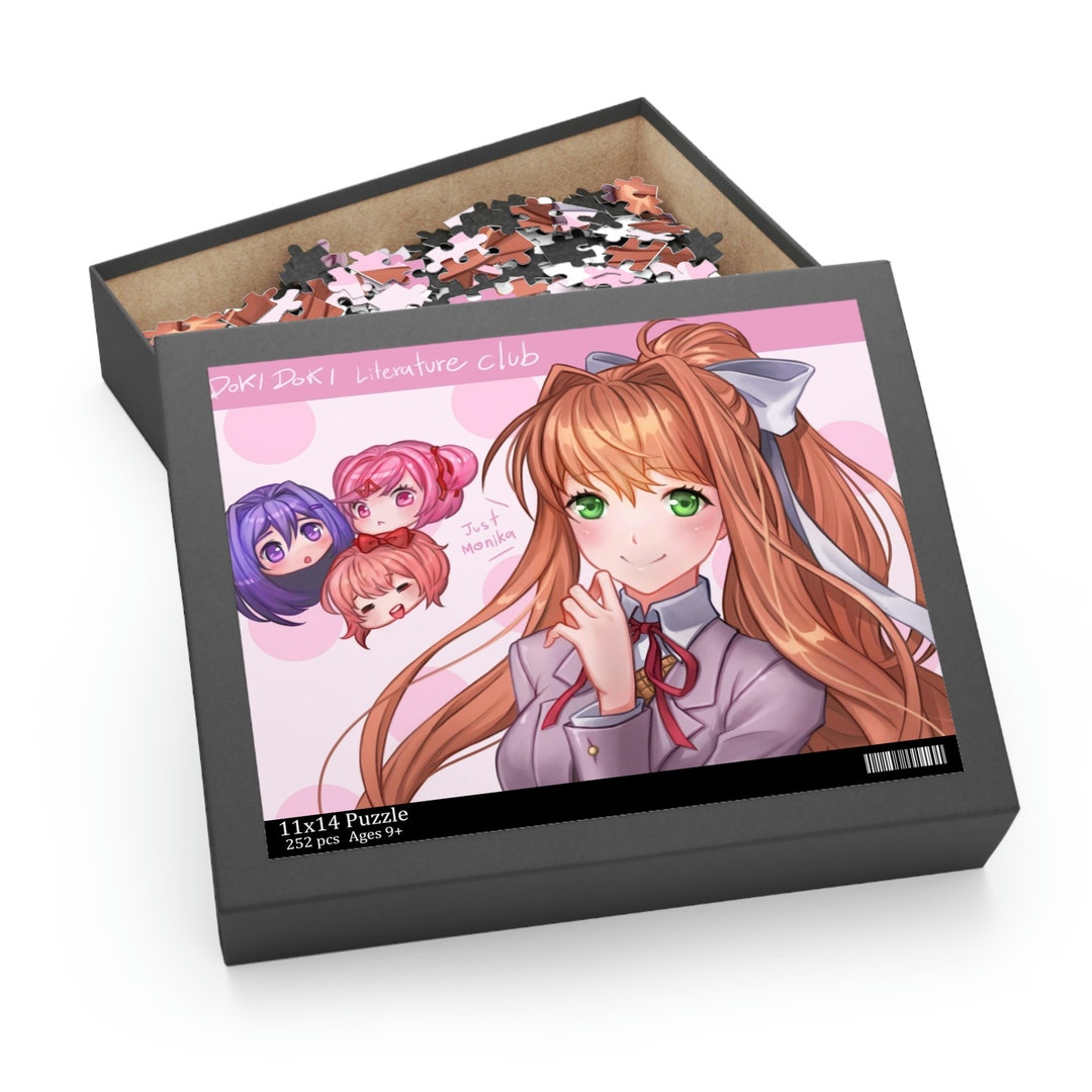 Doki Doki Literature Club, DDLC, Puzzle 120, 252, 500-piece - Etsy