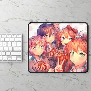 Doki Doki Literature Club, DDLC, Gaming Mouse Pad - Etsy