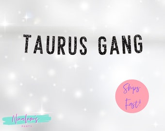 Birthday Banner Libra Gang Birthday Decor Birthday Party - Etsy