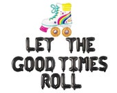 Roller Skate Party Decorations Let the Good Times Roll - Etsy