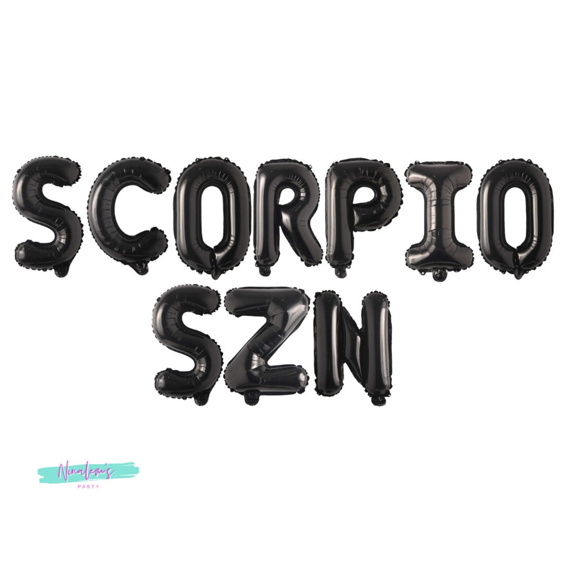 21st Birthday Decorations Scorpio Szn Balloon Banner - Etsy