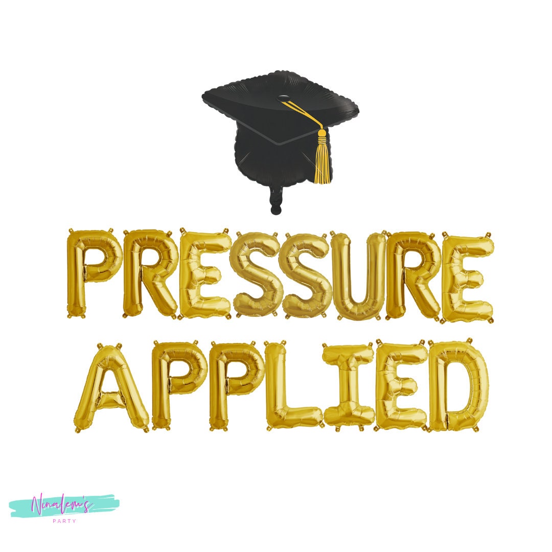 Graduation Decorations, Pressure Applied, College Graduation Balloons ...