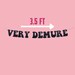 Very Demure Banner, Demure Birthday Party Decorations, Birthday ...