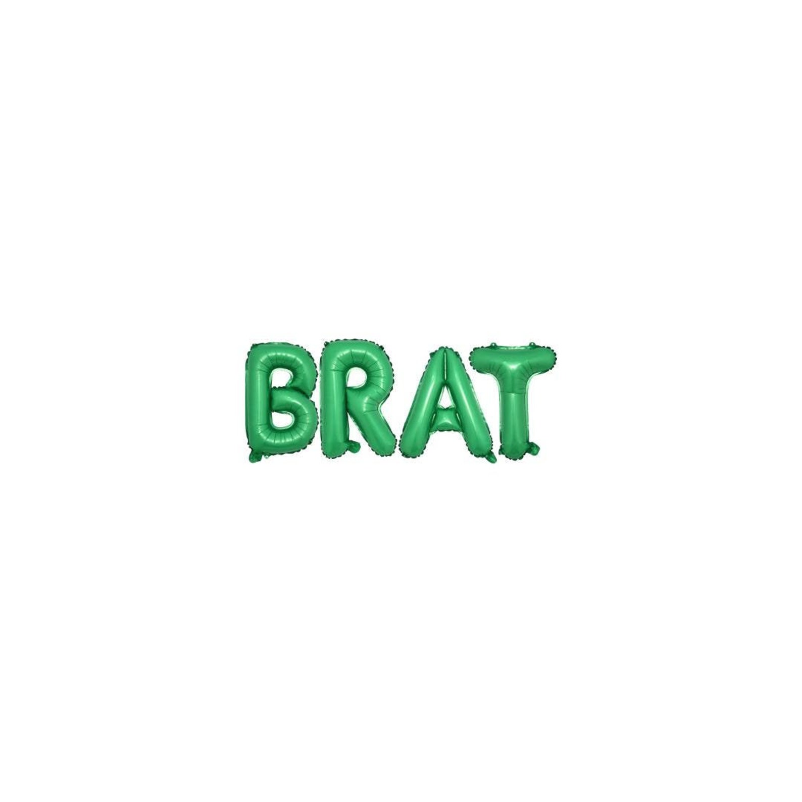 21st Birthday Decorations, Brat Decorations, BRAT Balloon Banner, Brat ...