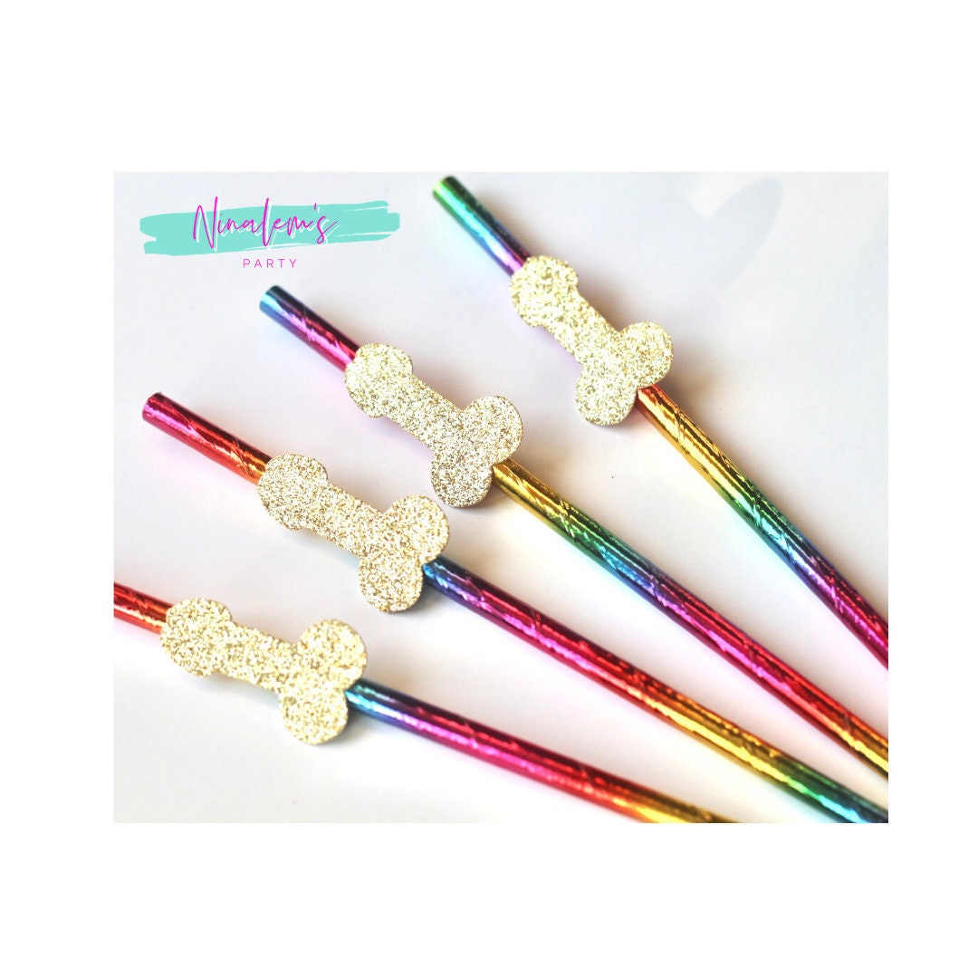 Bachelor Party Penis Straws, Rainbow Bachelorette Party, Gay Bachelor ...