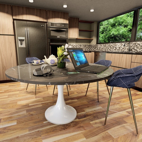 Tulip Table Base - Etsy