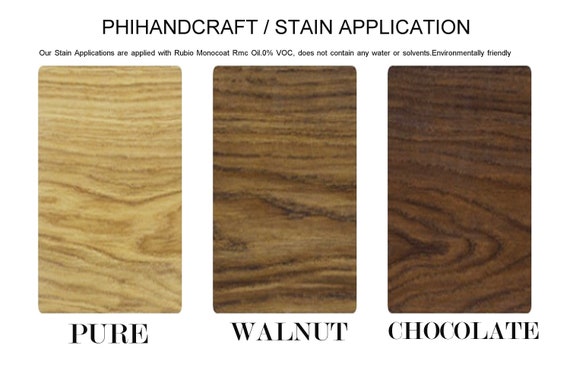 Light Walnut Wood Finish