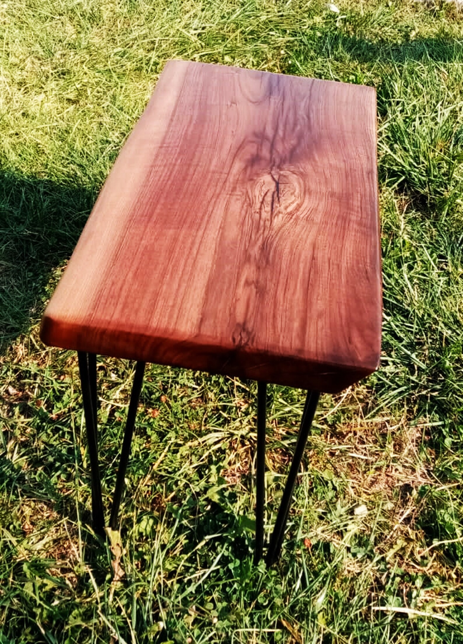 Coffee Table Black Walnut Coffee Table Rustic Wooden Coffee | Etsy Canada