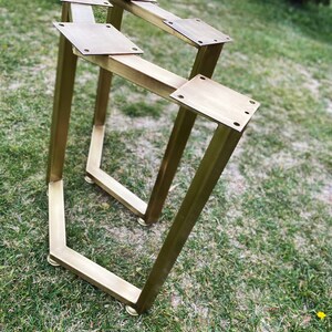 Table Base Dining Table Base Gold Table Base Modern Metal - Etsy