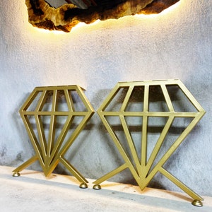 Table Base Dining Table Base Gold Table Base Modern Metal - Etsy