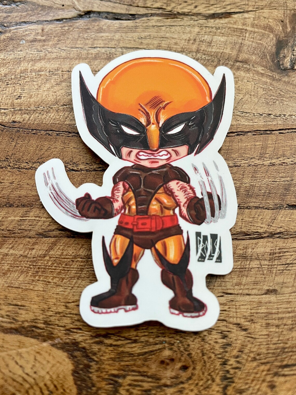 Wolverine X-Men Marvel Super Hero Comics Chibi Kawaii Lindo | Etsy
