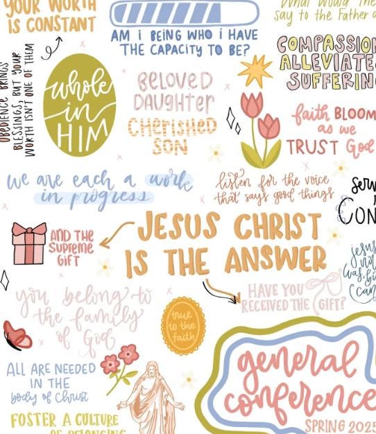 Spring 2025 General Conference Notes - Etsy
