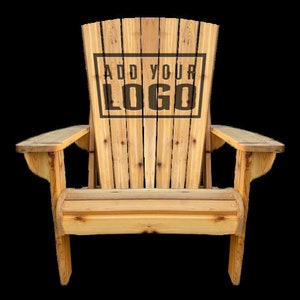 Custom Engraved Cedar Adirondack Chair - Etsy