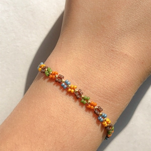 Bridget Butterfly Bracelet | Handmade Dainty Seed Bead Bracelet | Gold ...