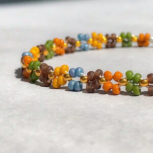 Bridget Butterfly Bracelet | Handmade Dainty Seed Bead Bracelet | Gold ...